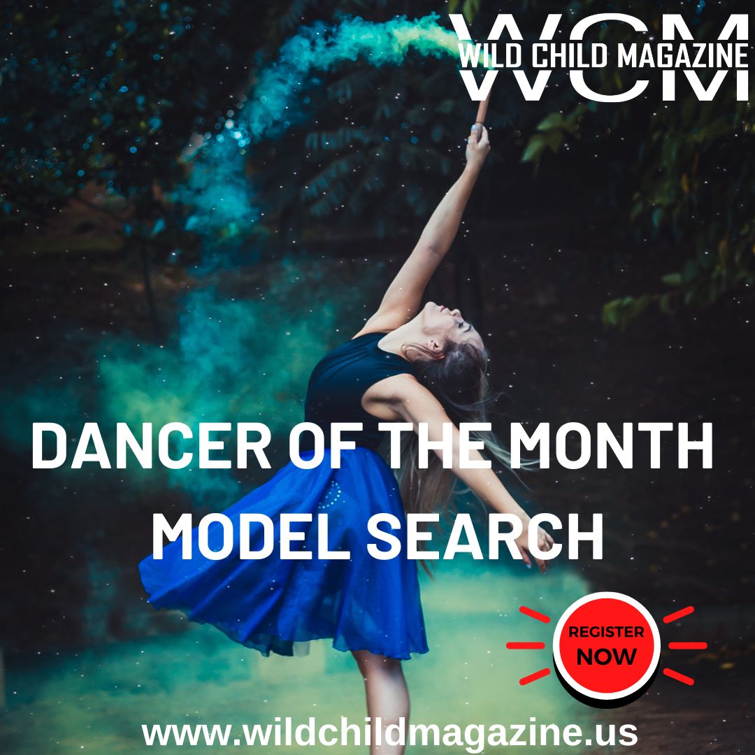Model / Dancer of the Month Photo Entry – Wild Child Magazine Shop